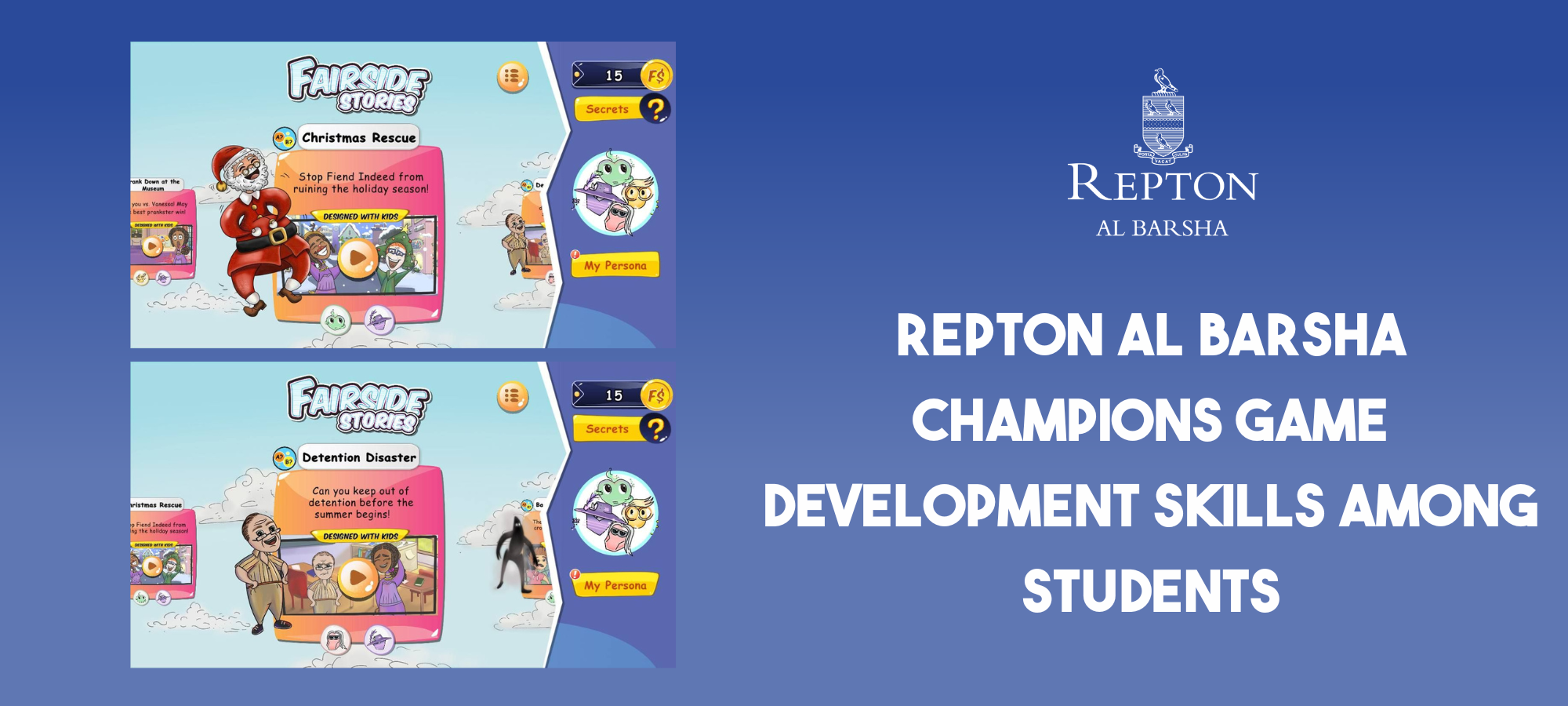 Repton Al Barsha Champions Game Development Skills Among Students ...